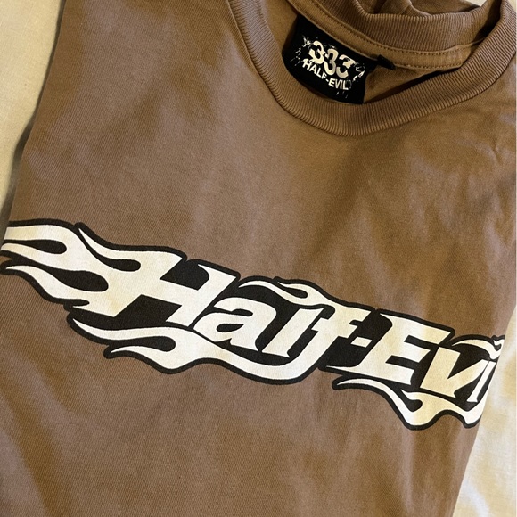 Half Evil | Shirts | Half Evil Co Oversized Skateboard Style Tee | Poshmark